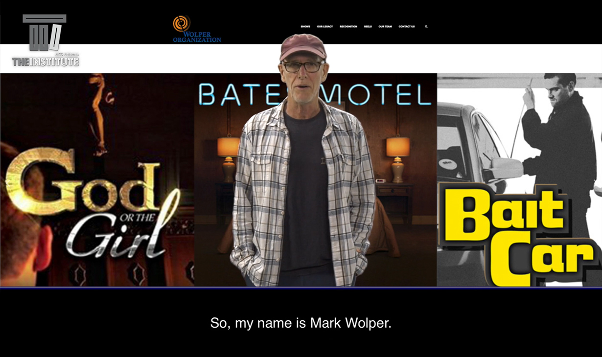 A Filmmaker's Hollywood Journey - The Institute